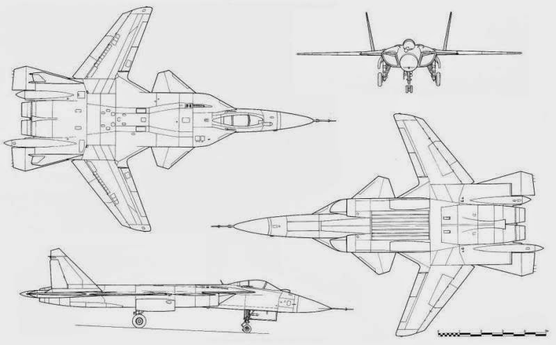 Teknologi Militer: sukhoi-47 berkut menjadi cikal bakal PAK-FA T50