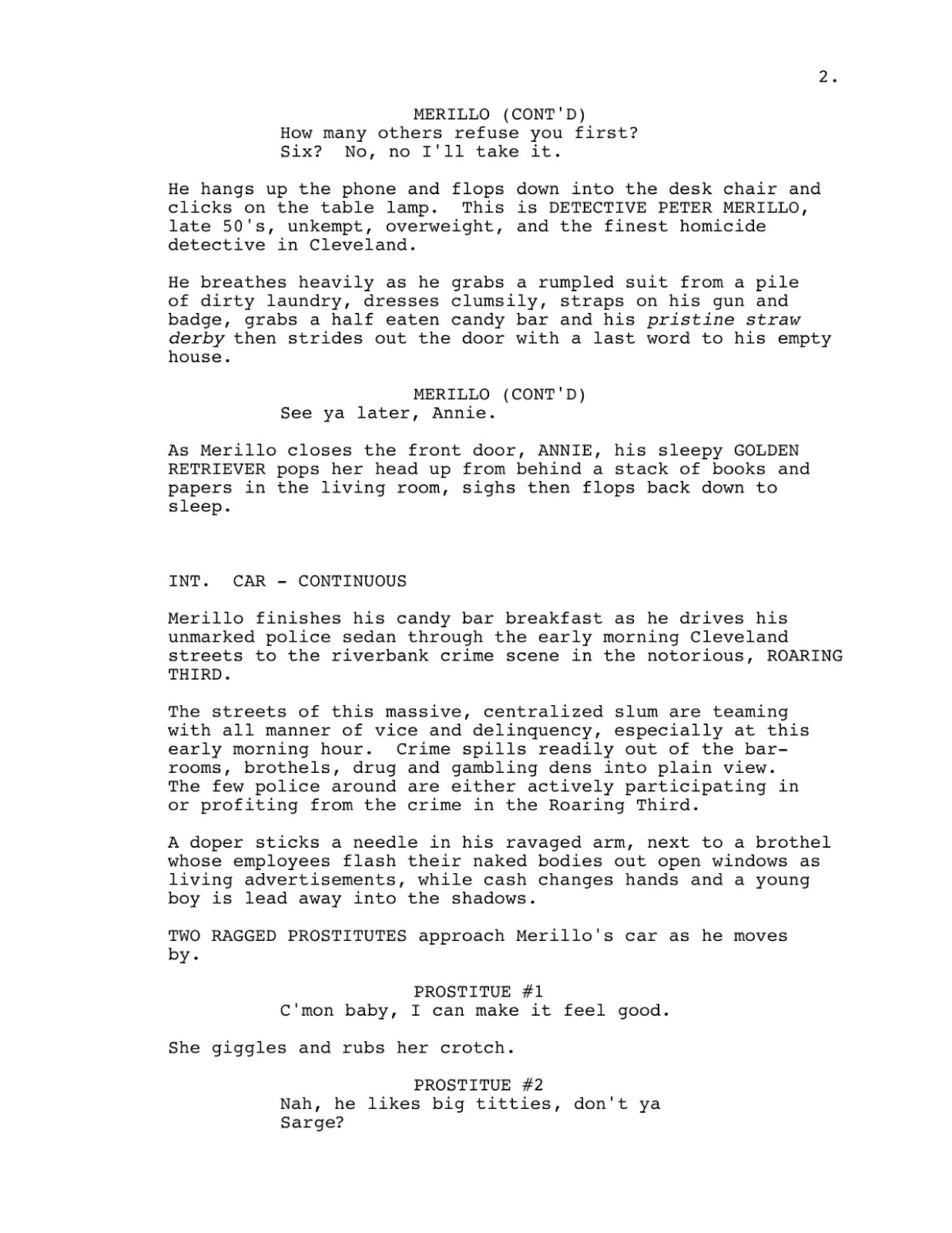 Painfully Shameless: TORSO SCREENPLAY or : MY HEADLESS CORPSE IS ...