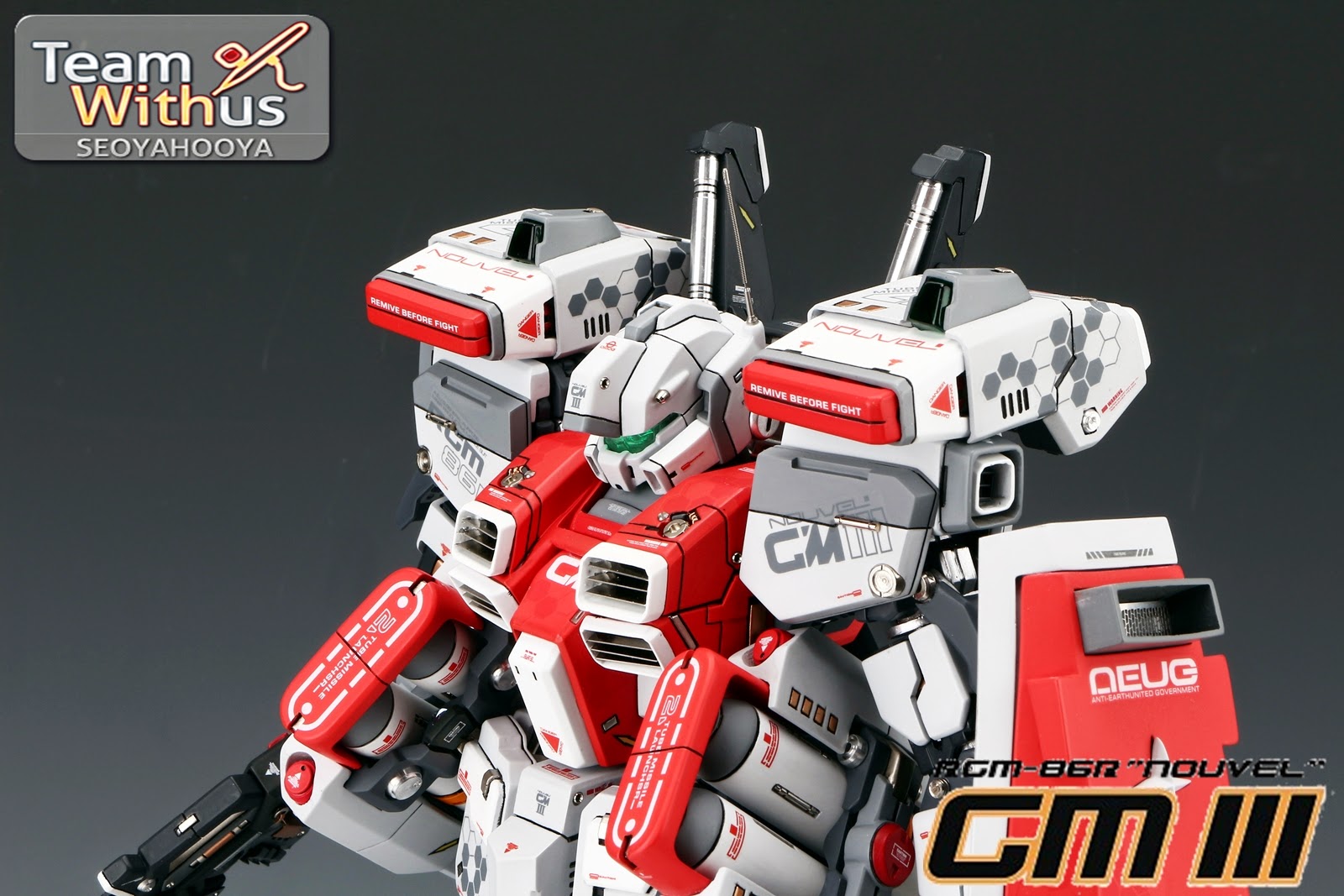 GUNDAM GUY: 1/72 RGM-86R GM III 'Nouvel' - Painted Build