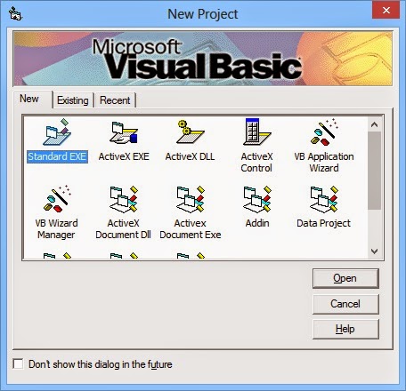 Kode Program Gratis: Program Visual Basic 6.0 Pertama