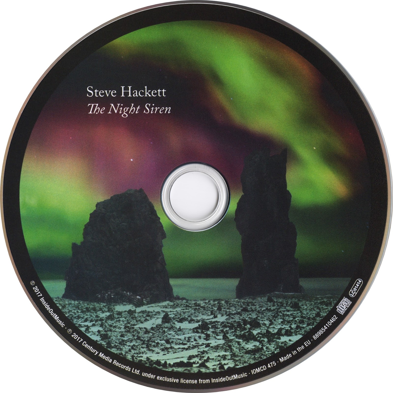 2017 The Night Siren - Steve Hackett - Rockronología