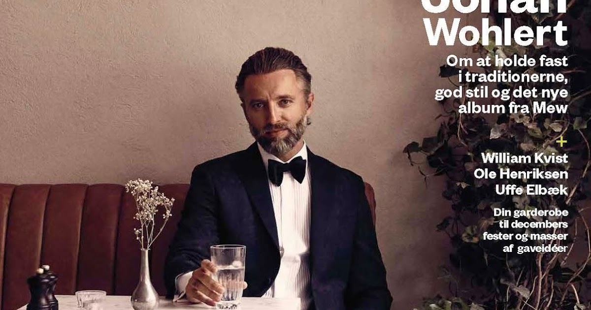 Johan Wohlert para EUROMAN Magazine en fotos de Frederik Lentz Andersen