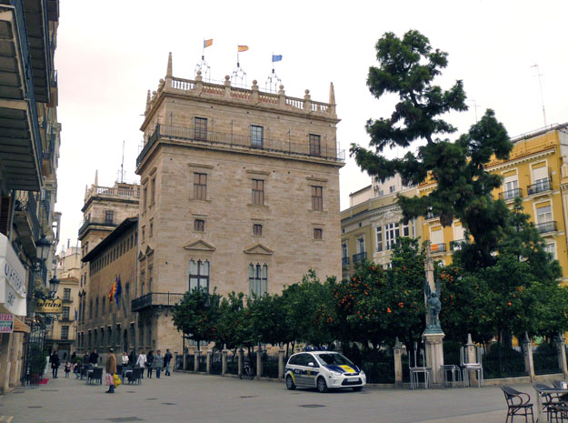 Palacio de la Generalitat Valenciana en Valencia