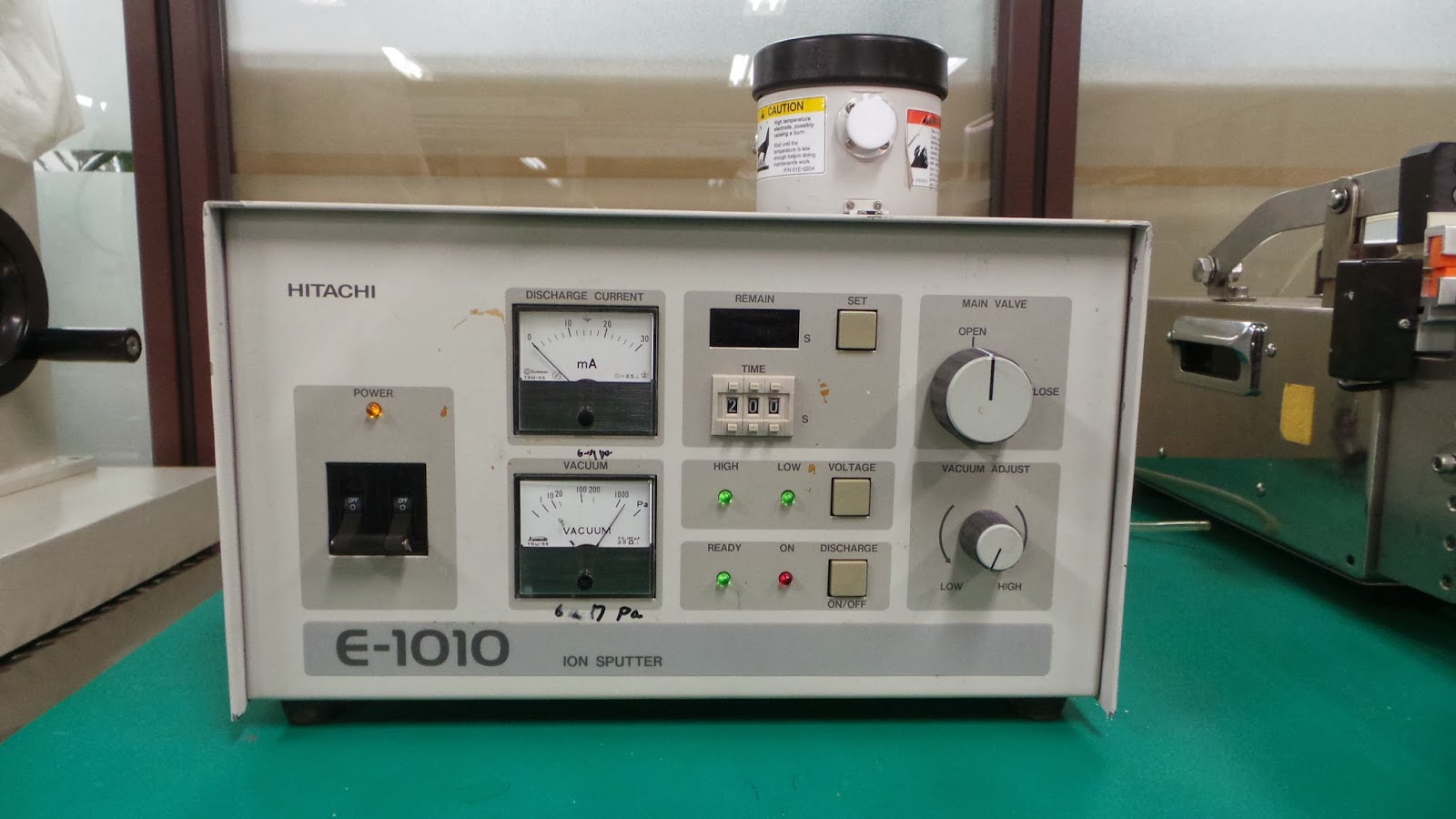 SemiStory.com: [Used ION SPUTTER] ION SPUTTER HITACHI E1010