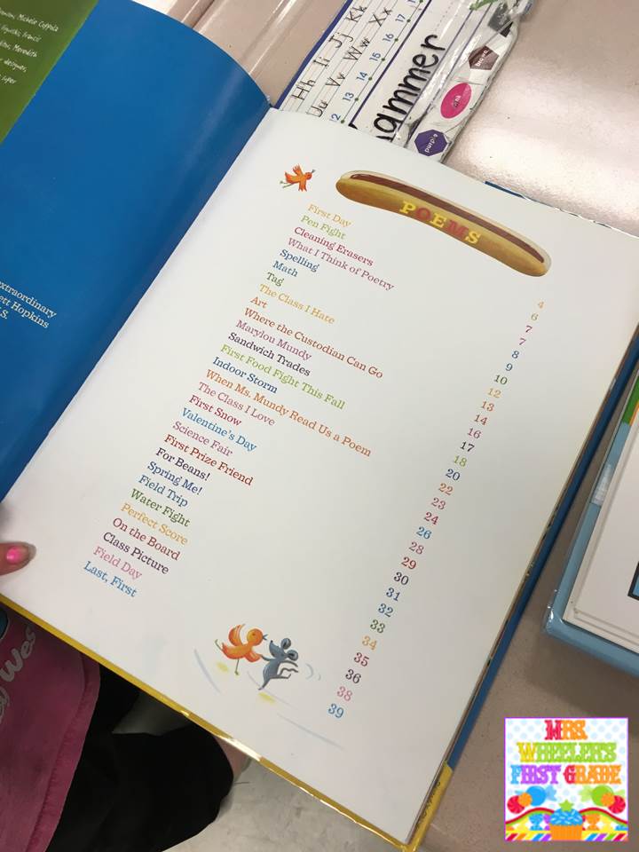 Mrs. Wheeler's First Grade Tidbits: Poetry Galore!!!!