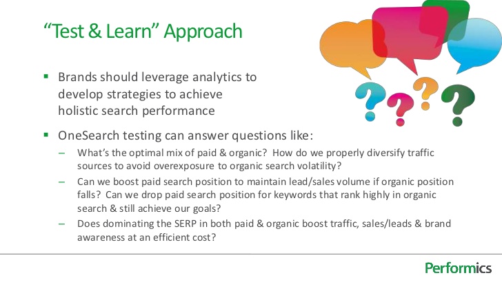 Innovate your business through Test and Learning Approach