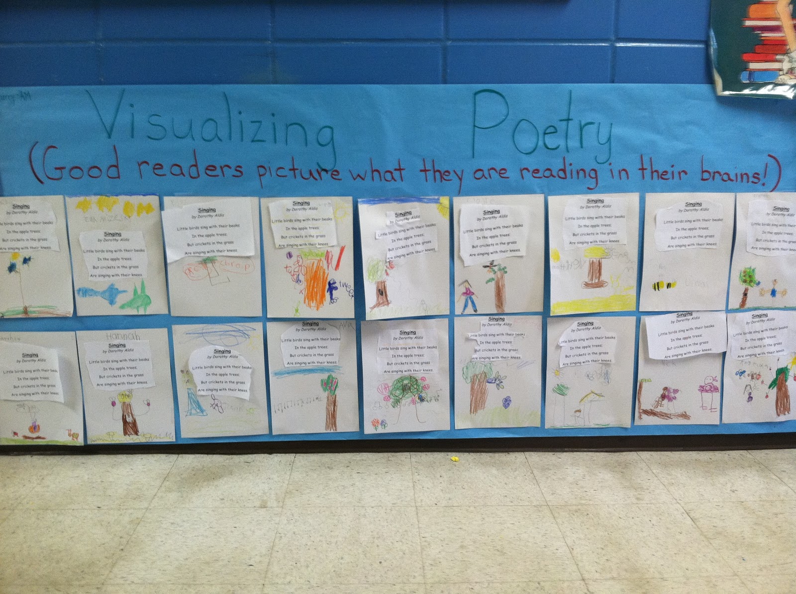 Mrs. Curry's Classroom Blog: Poetry Theme Day
