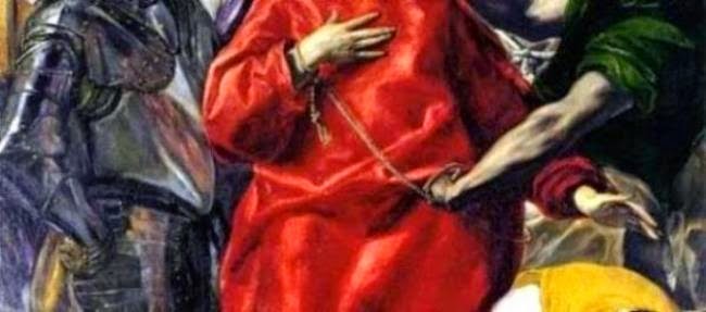 color y forma 2 ( AULA DE ARTE): EL EXPOLIO DE CRISTO PINTADO POR EL GRECO