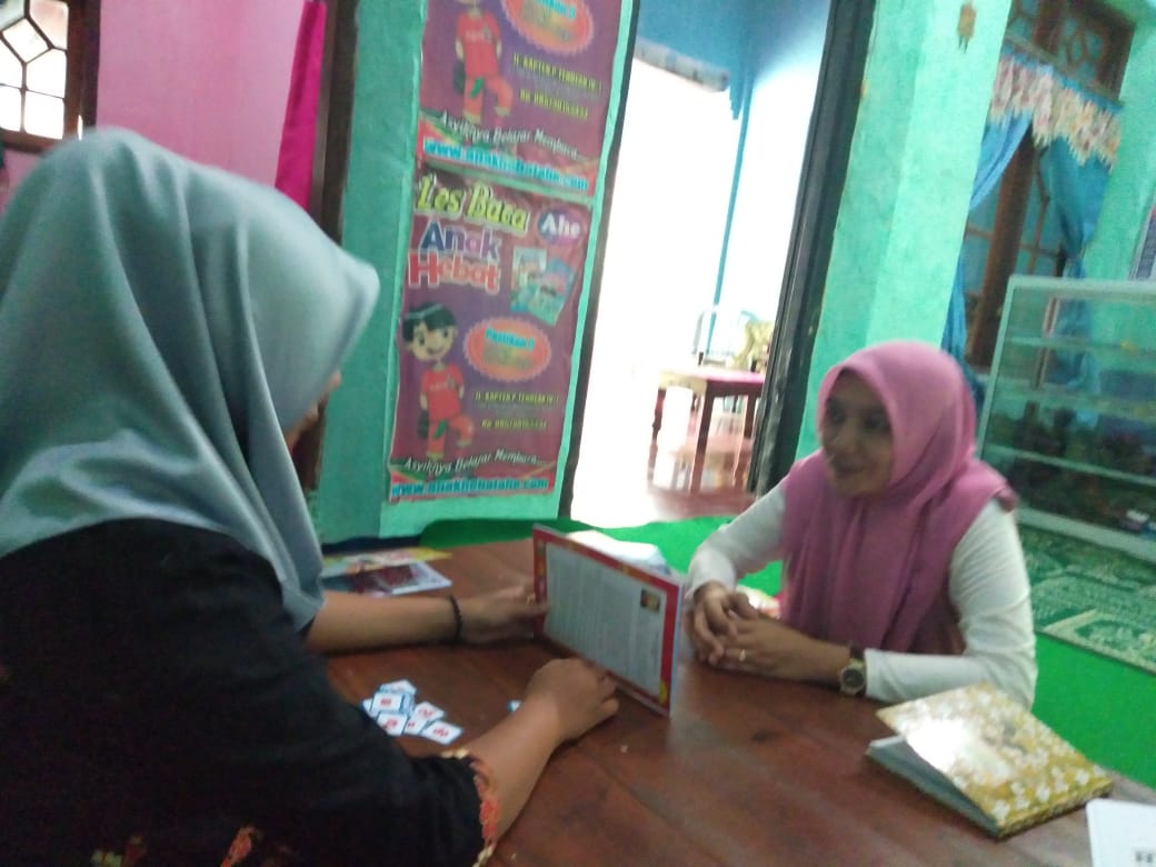 Kemitraan metode belajar baca Ahe