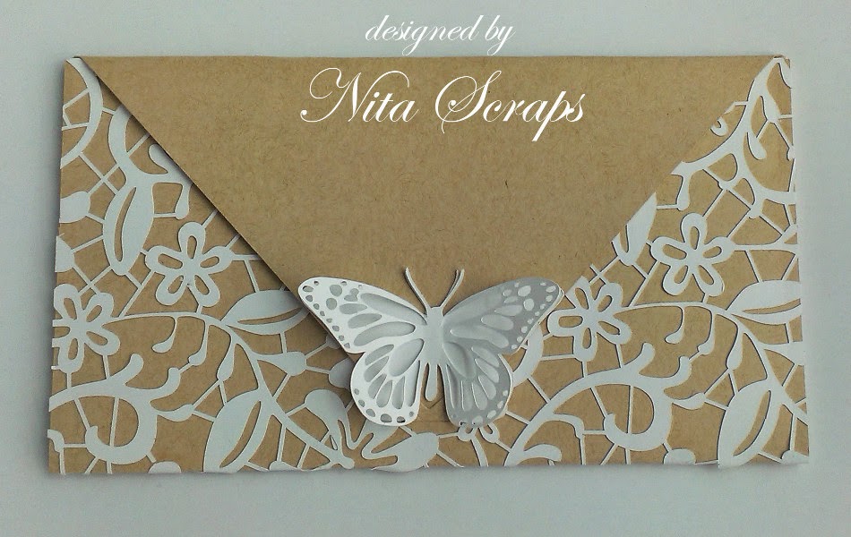 Envelope/Postal para cheque-prenda - Nita Scraps