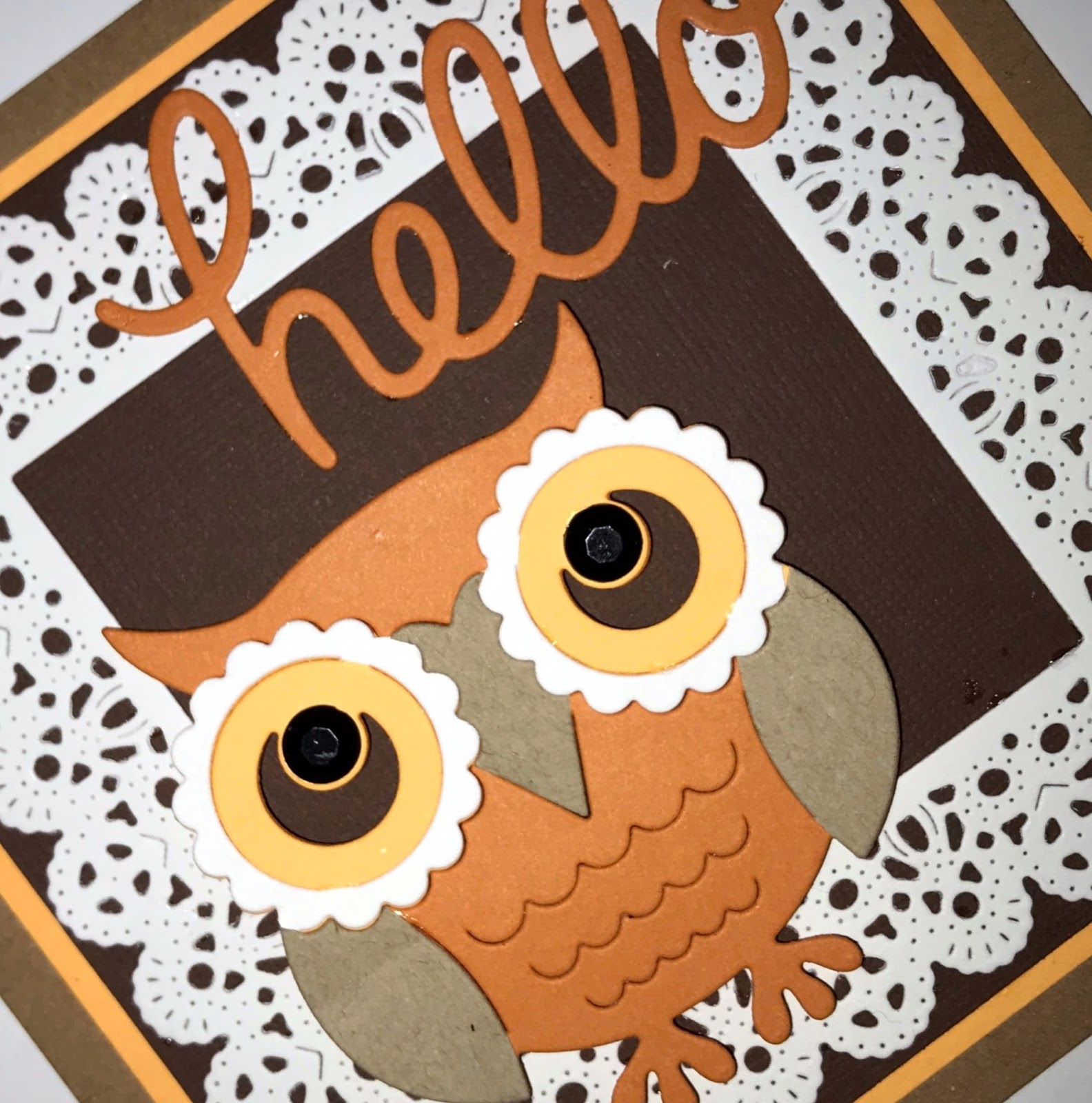 Hello Owl by Jenny Alia - Cheery Lynn Designs Inspiration Blog