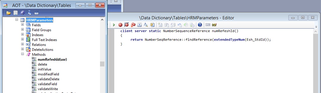 Learn Basics of AX D365 FO: Number Sequence in AX 2012 using X++