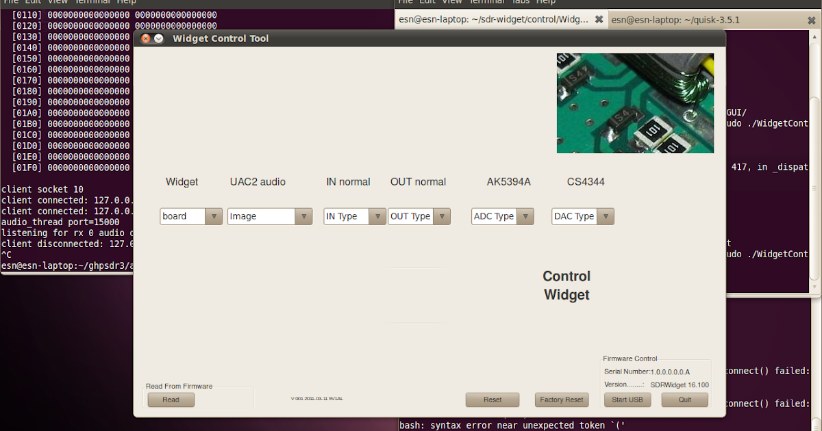 SA5BKE - ham radio blog: Softrock Linux software