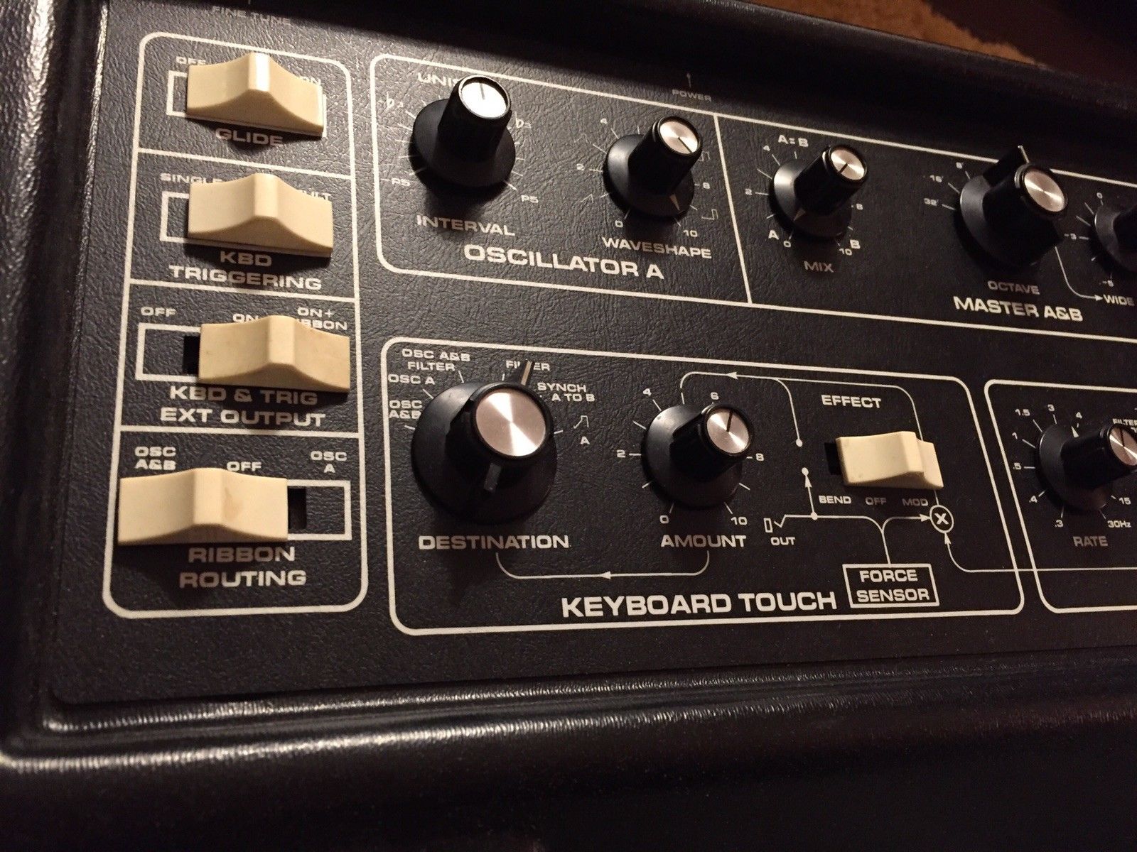 MATRIXSYNTH: MOOG Multimoog Keyboard Synthesizer SN 1054