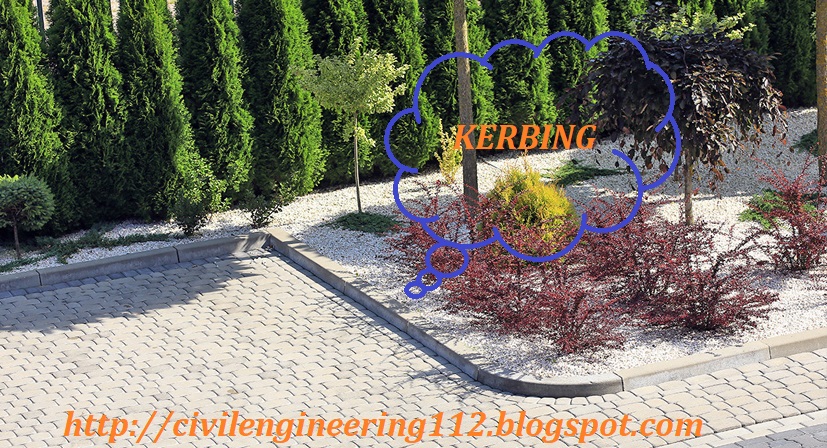 Civil Engineering: definition of kerb | Type of kerbs | desgin of kerbs ...
