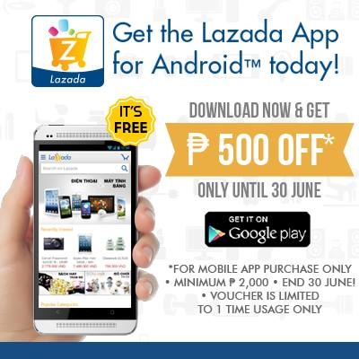 The Lazada AndroidTM App is Finally Here! - The Letters In November