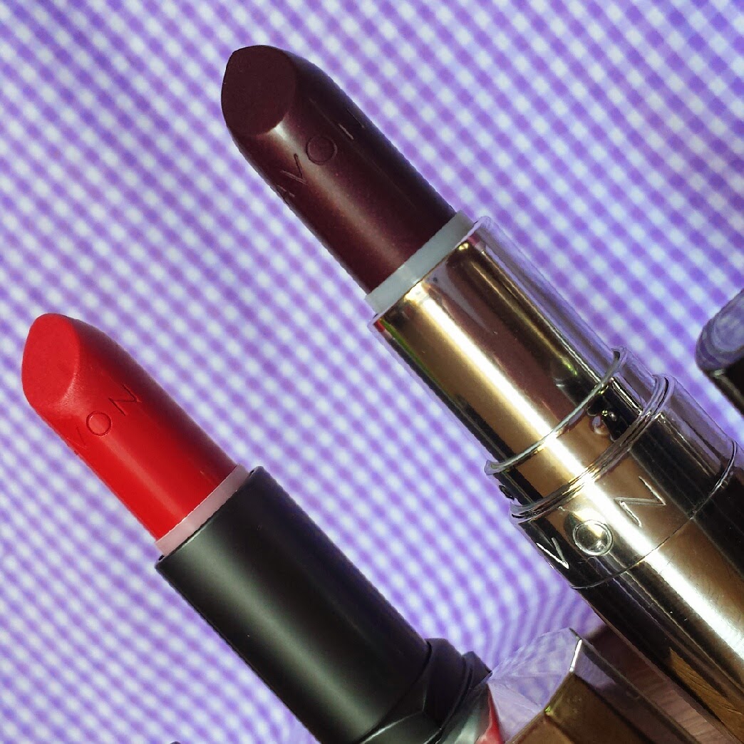 Beautifinous.: Avon Lipstick Mixbag - reviews & swatches!