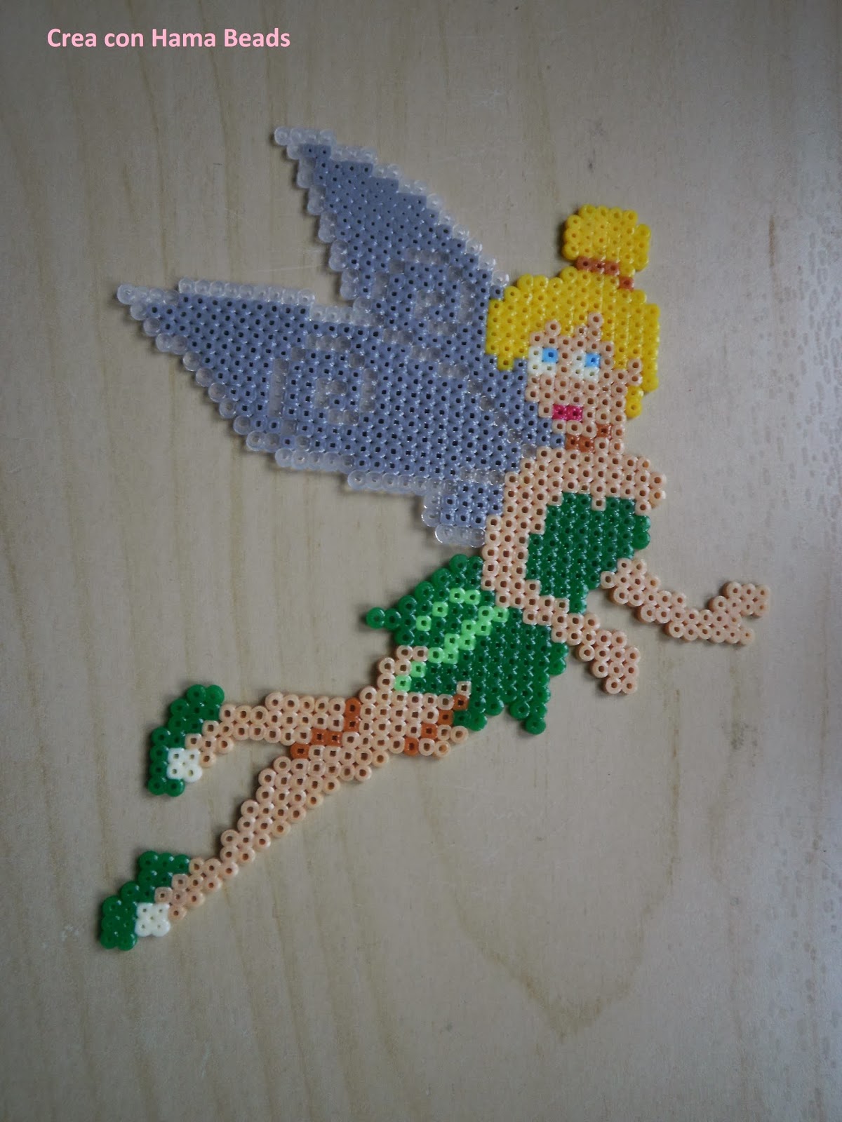 Crea con Hama Beads: Campanilla de Peter Pan
