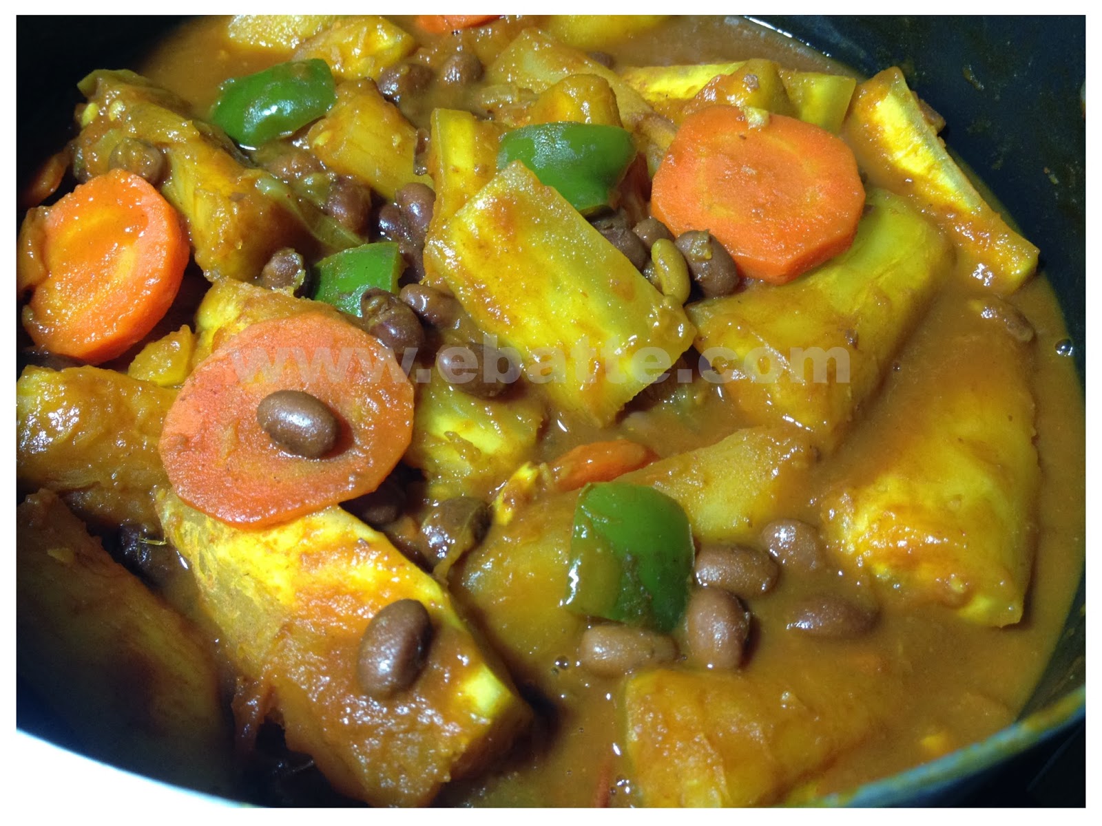 Sarap Recipes: Katogo- Stewed Cassava and Beans