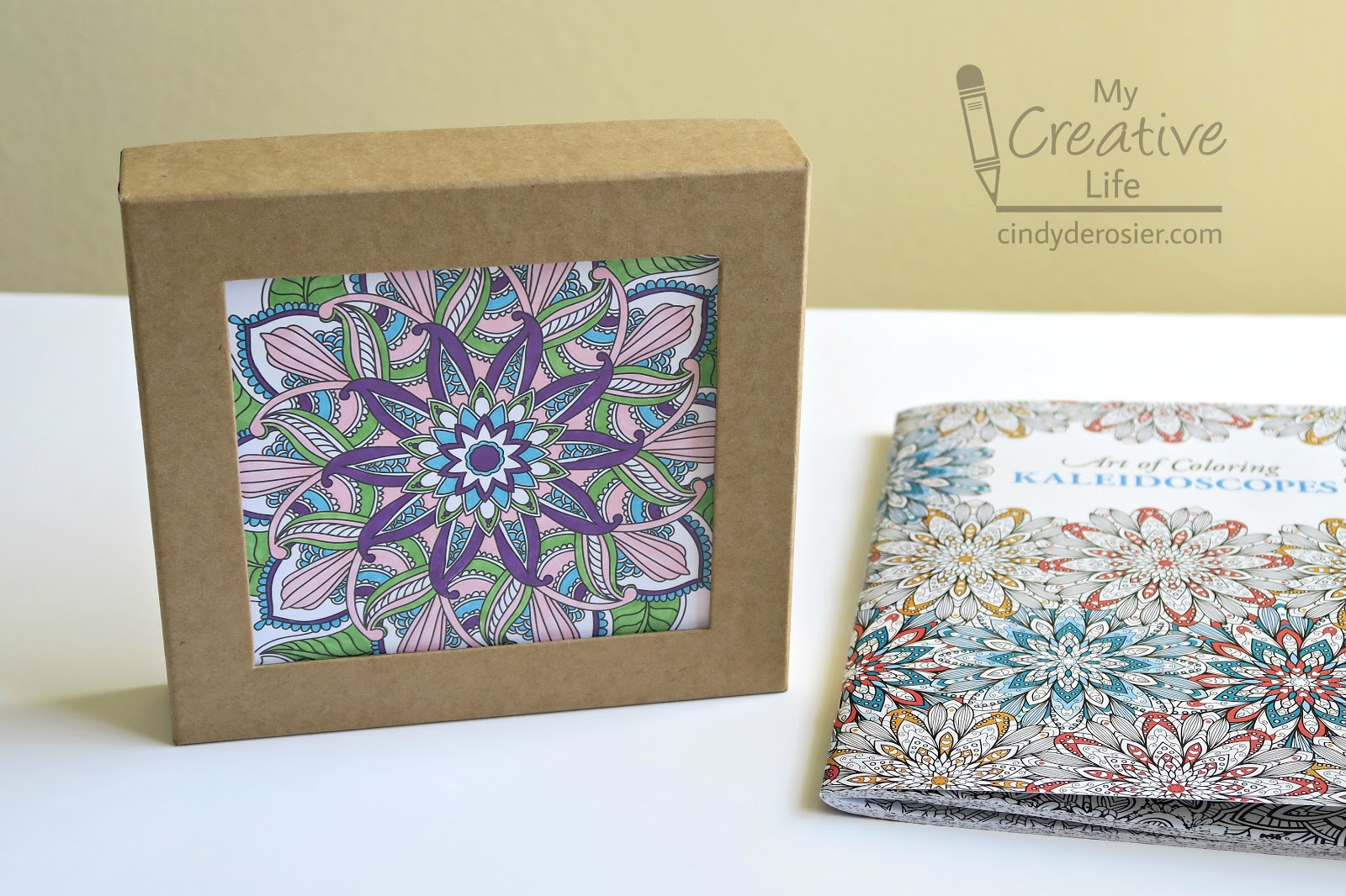 Cindy deRosier: My Creative Life: Coloring Page Gift Box