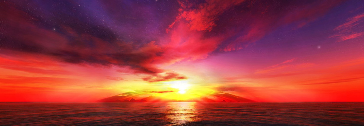 RCHLELZBTH: Deep Sunset Ombre Hair