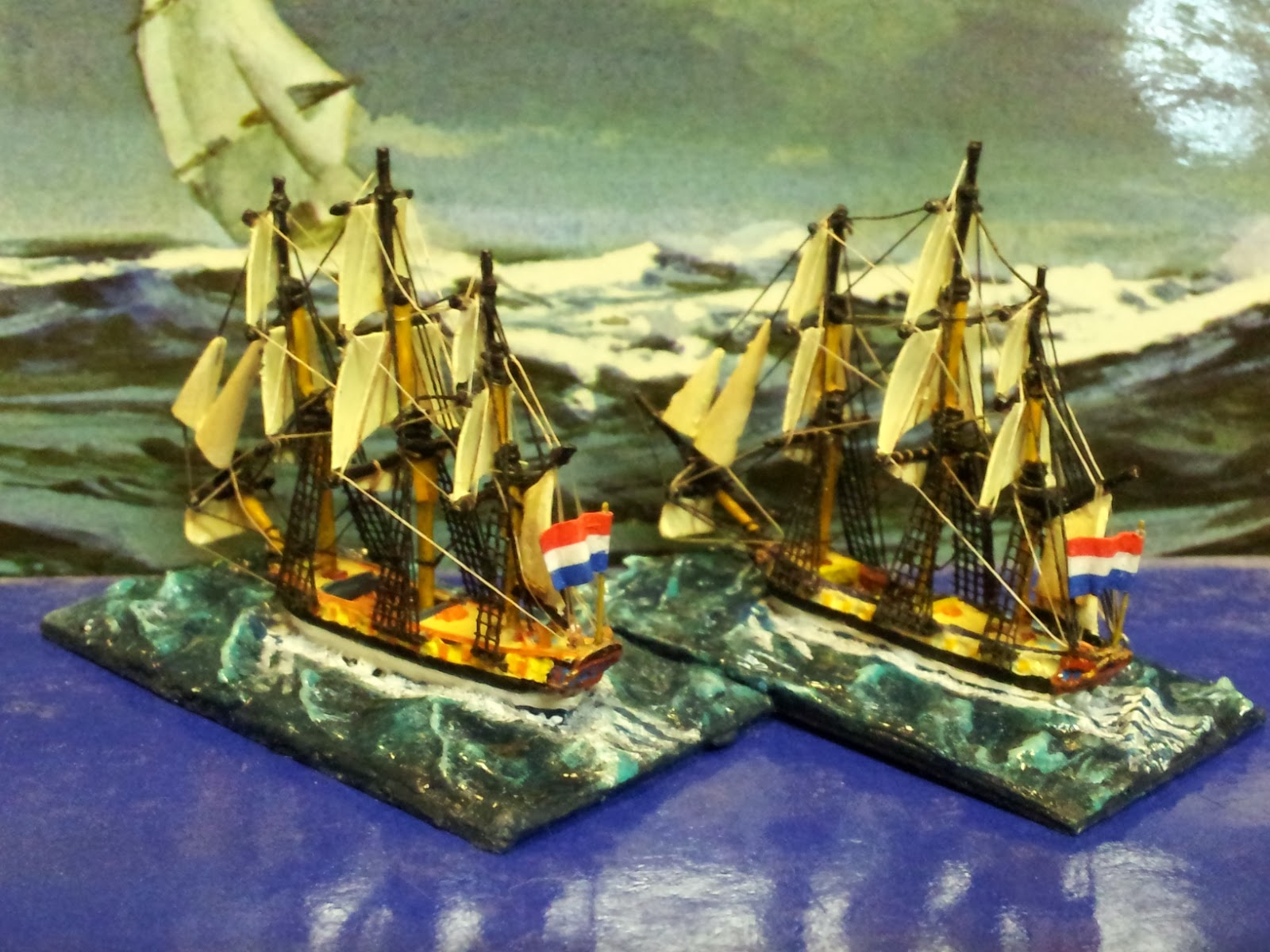 A Miniatures Hobby Room: Navwar 32 Gun Dutch Frigates