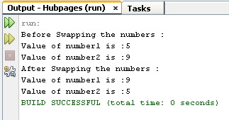 Program to demonstrate how to swap two numbers with and without using ...