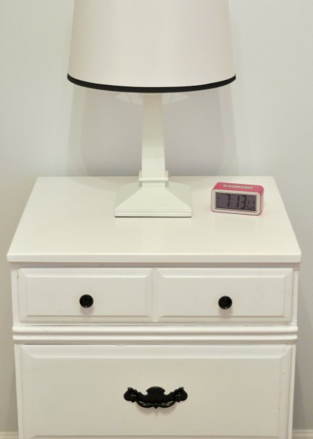 She's Crafty: Chalk painted chest of drawers, DIY chalk paint recipe