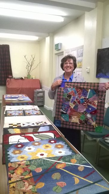 Manx Embroiderers & Stitchers: Quilts and Crazy Patchwork 24th June 2017