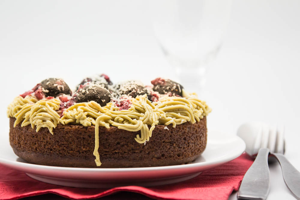 Spaghetti & Meatball Cake aka Lady & The Tramp Cake