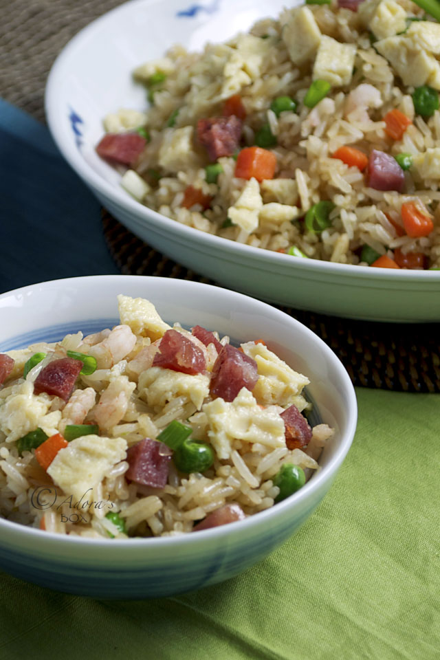 Adora's Box: YANG CHOW FRIED RICE