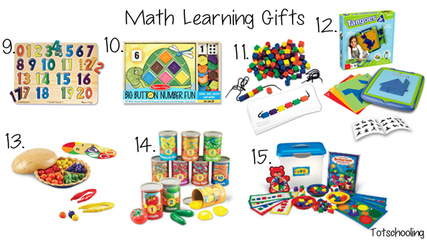 Educational Gift Guide for Preschoolers | Totschooling - Toddler ...
