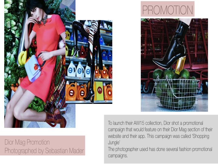 Dior - Marketing Mix - The Details in the Heel - H.V.W