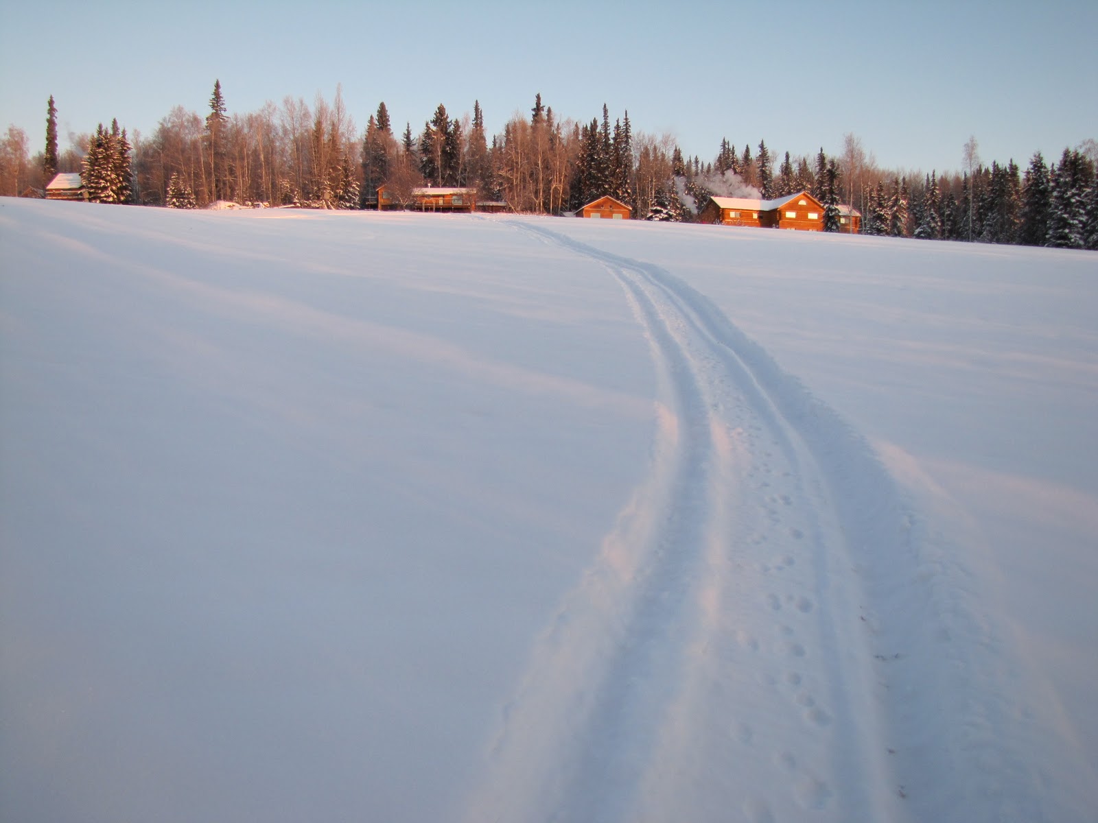 Cross Continent and Back, Full Circle: Up on the rooftop, reindeer paws