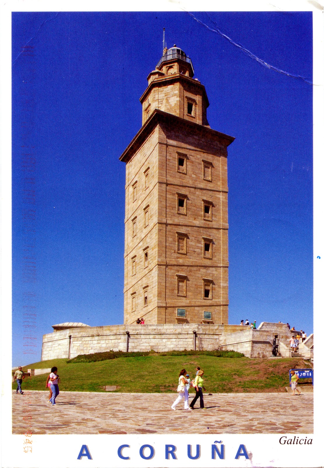 WORLD, COME TO MY HOME!: 1084 SPAIN (Galicia) - Tower of Hercules ...