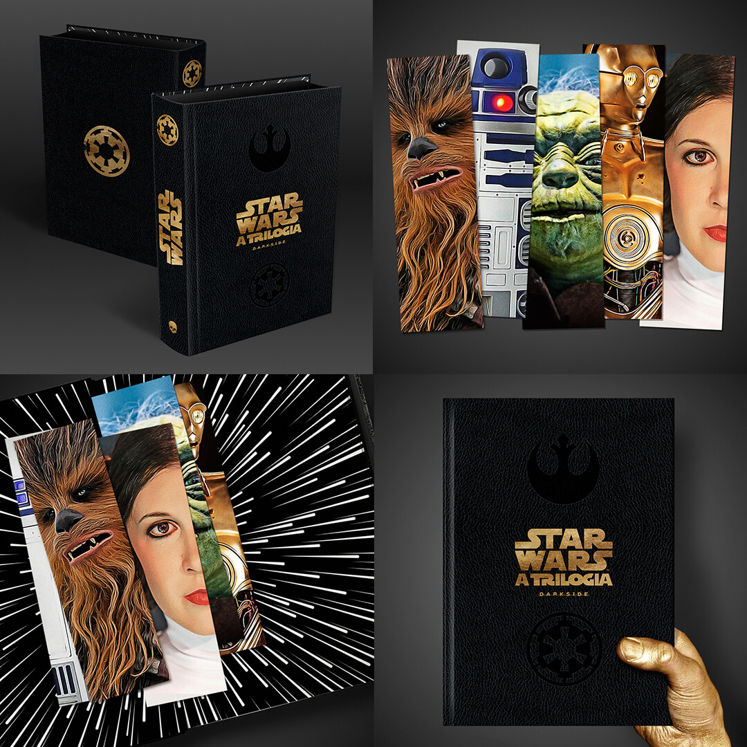 Darkside Books relança Star Wars: A Trilogia em edição especial