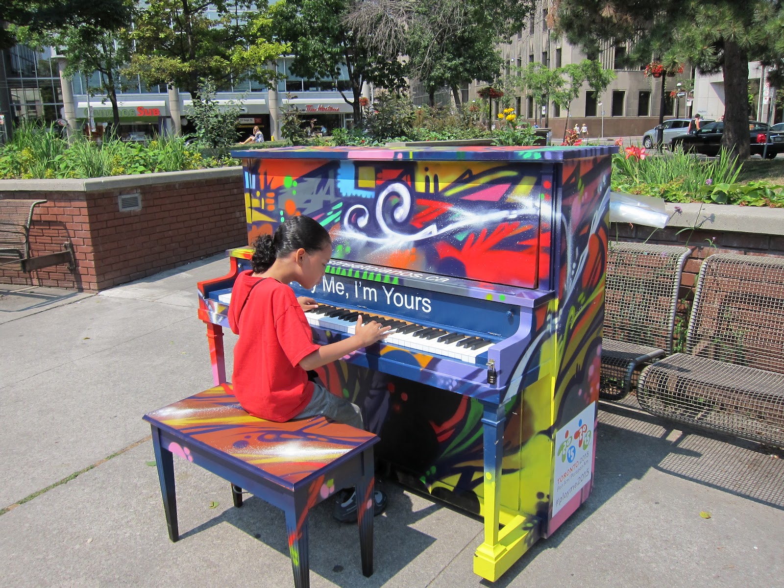 Josh's Blog.: Day 4 - Street Pianos Everywhere!
