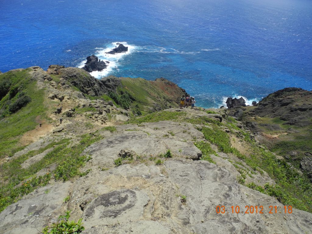 On The Rock. Teaching and Living on Pitcairn Island: Long Ridge on ...