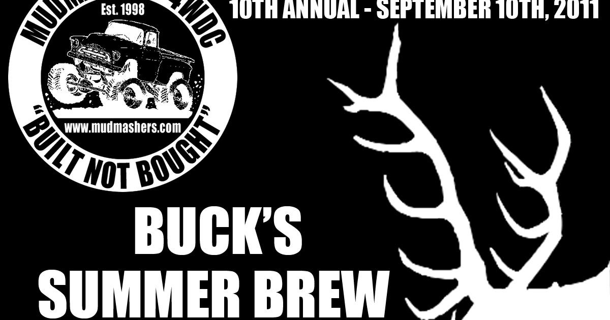 Mudmashers 4Wheel Drive Club: This Years Summer Ale Beer Label.