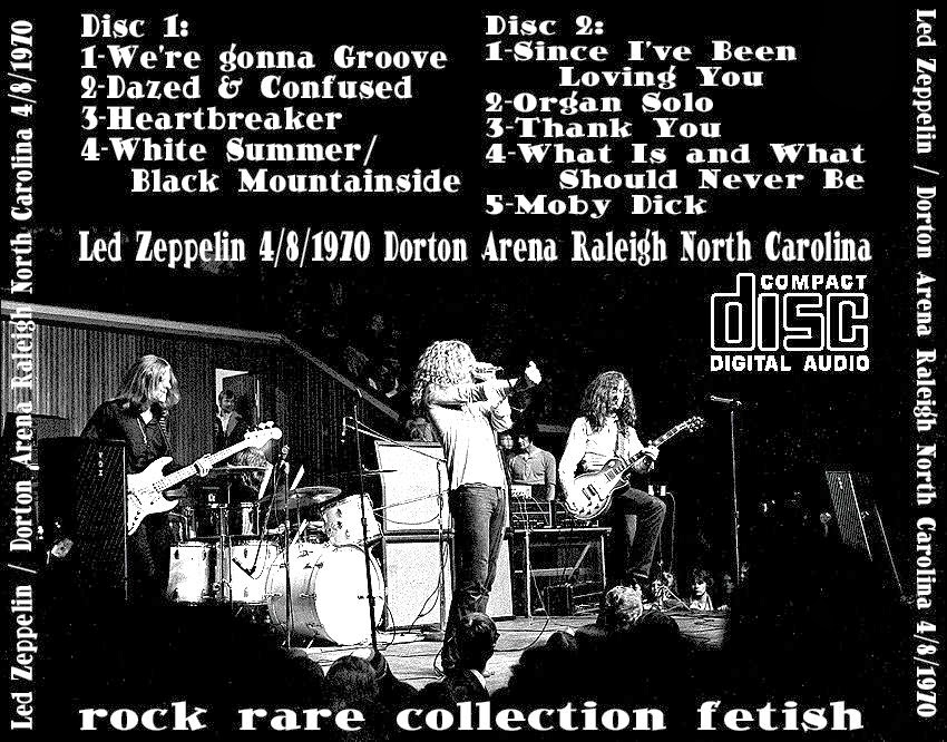 T.U.B.E.: Led Zeppelin - 1970-04-08 - Raleigh, NC (AUD/FLAC)