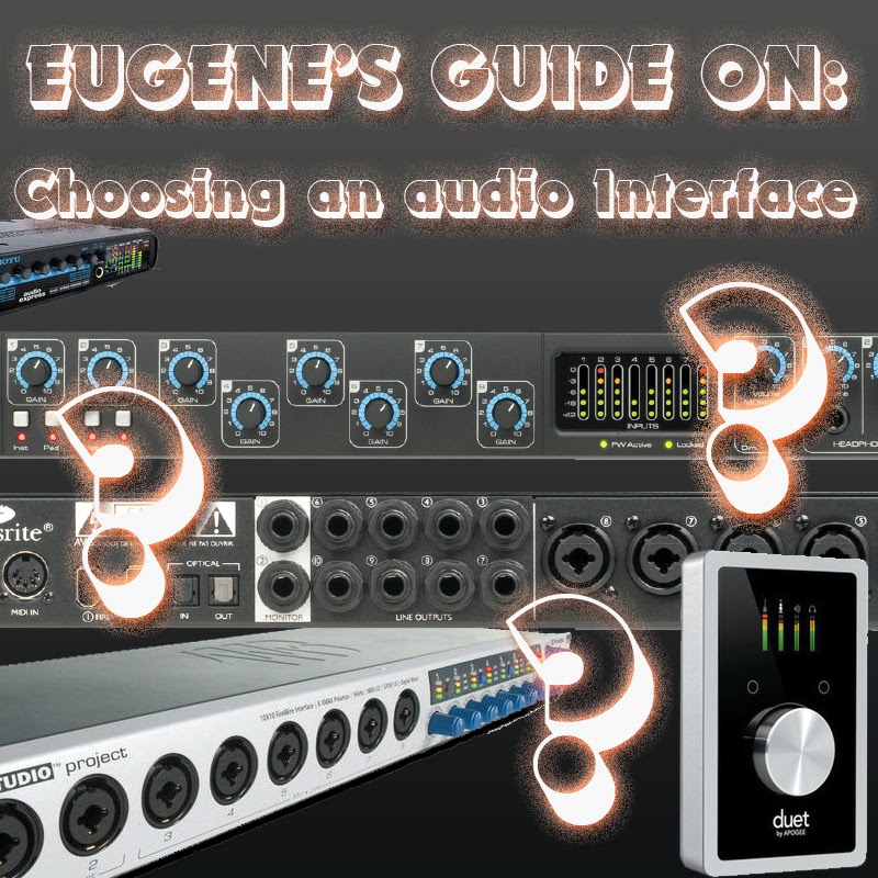 Eugene Getman's audio production diaries: How to choose an audio interface.