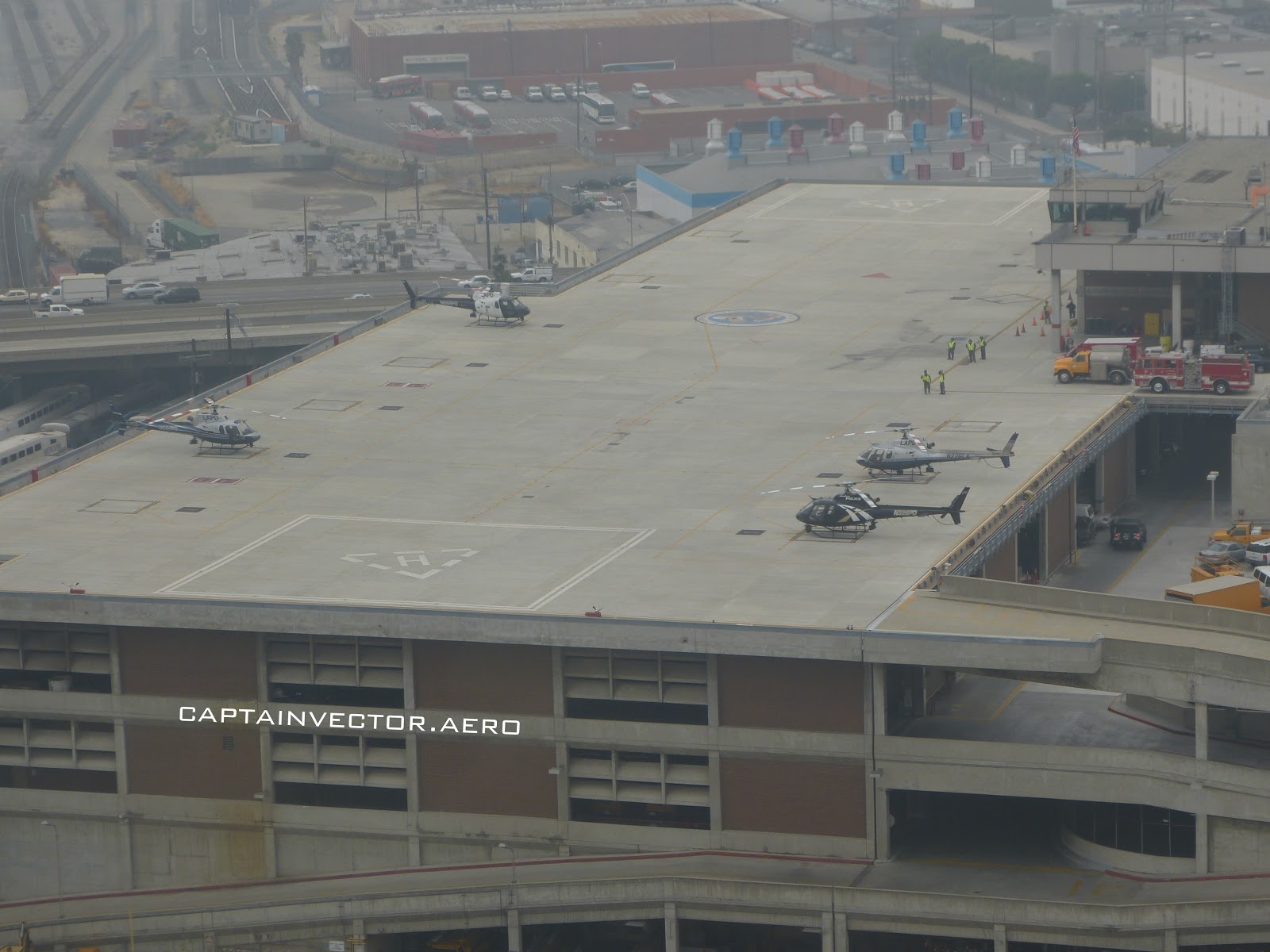 View from the control tower: Taking a ride with the LAPD