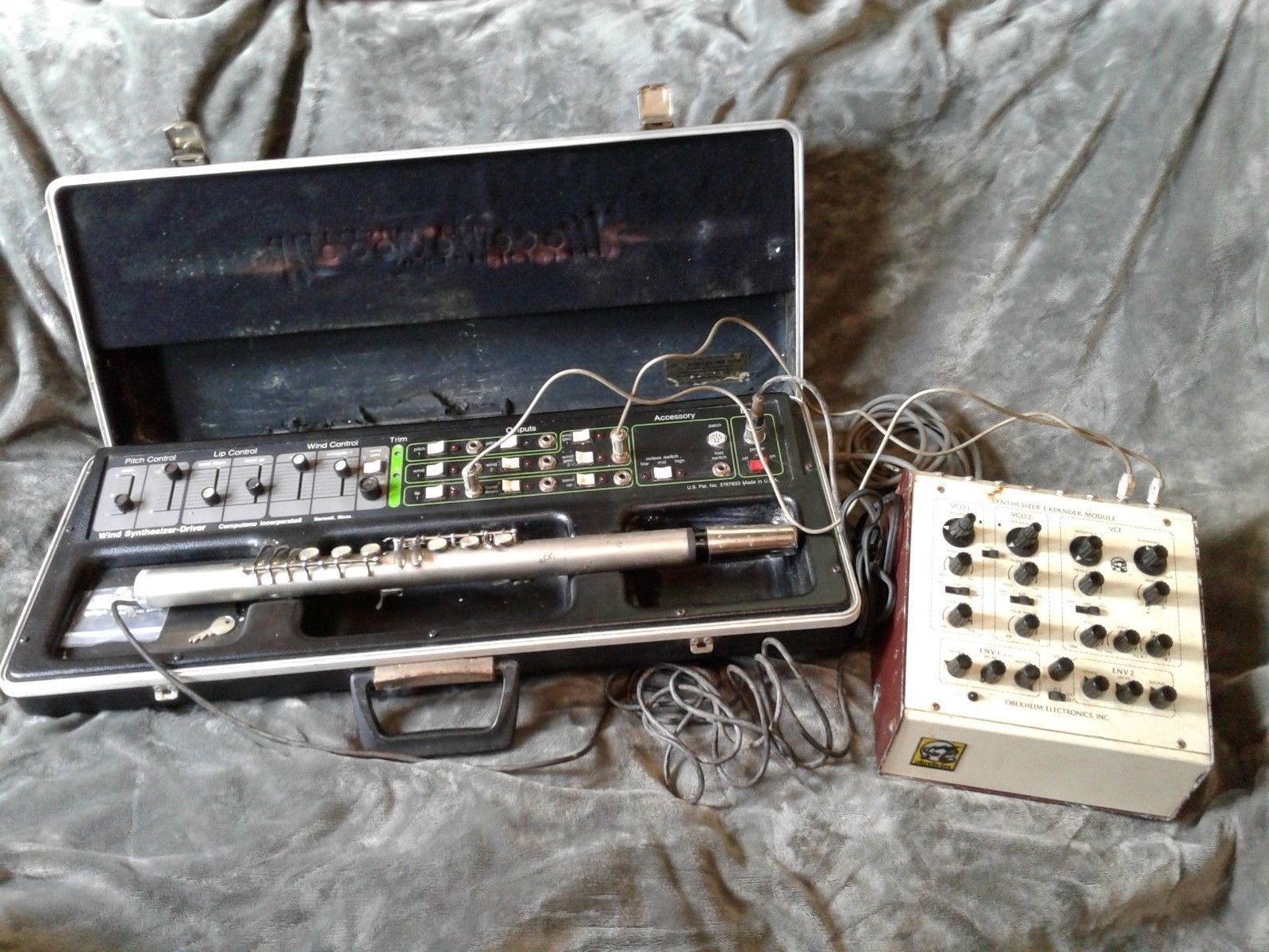 MATRIXSYNTH: Vintage Lyricon w/ Oberheim SEM SN 0207