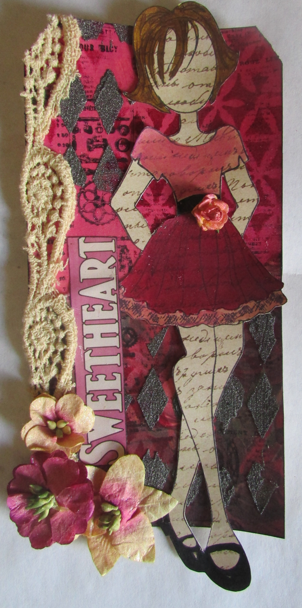 The Scrappy Chick: Playing with {Prima} Paper Dolls