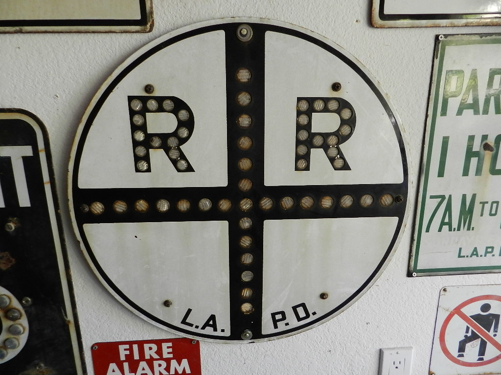 Old LAPD Traffic Signs: Old LAPD Traffic Signs