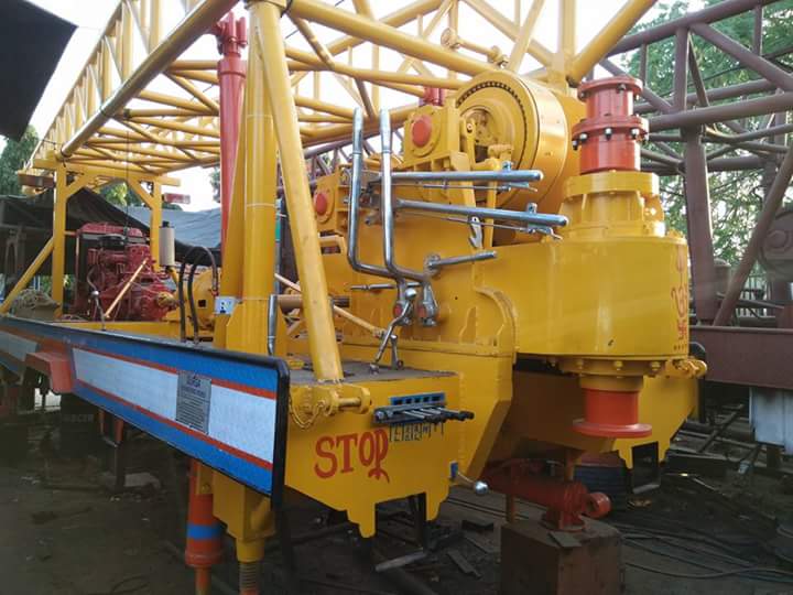 Direct Drilling Rotary rig (Drilling capacity:-2000' feet)