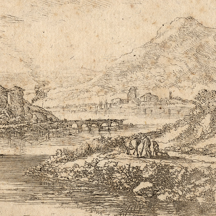 Prints and Principles: Jan Both, "River Crossing"