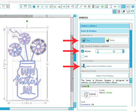 Secret to the Best Emboss with Silhouette Curio - Silhouette School