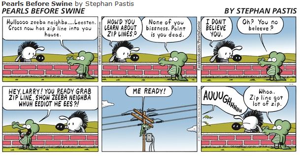Team Building Joke Tuesday - Ziplining - Upward Enterprises Inc.