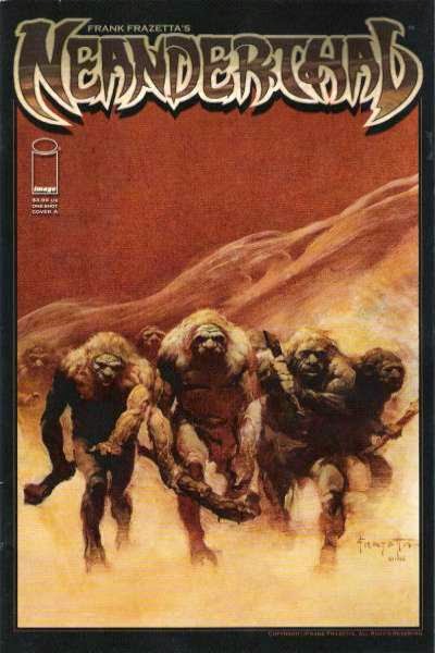 Noticias de la Prehistoria: "Neanderthal", de Frank Frazetta